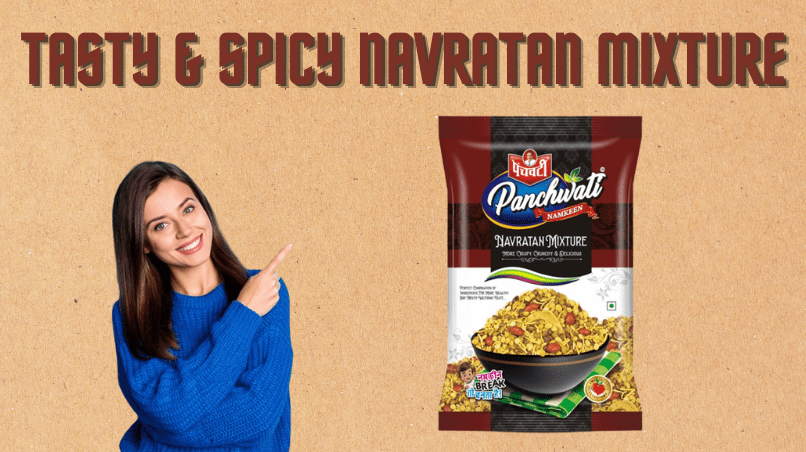 NAVRATAN MIXTURE - Traditional Indian Namkeen - Panchwati Foods